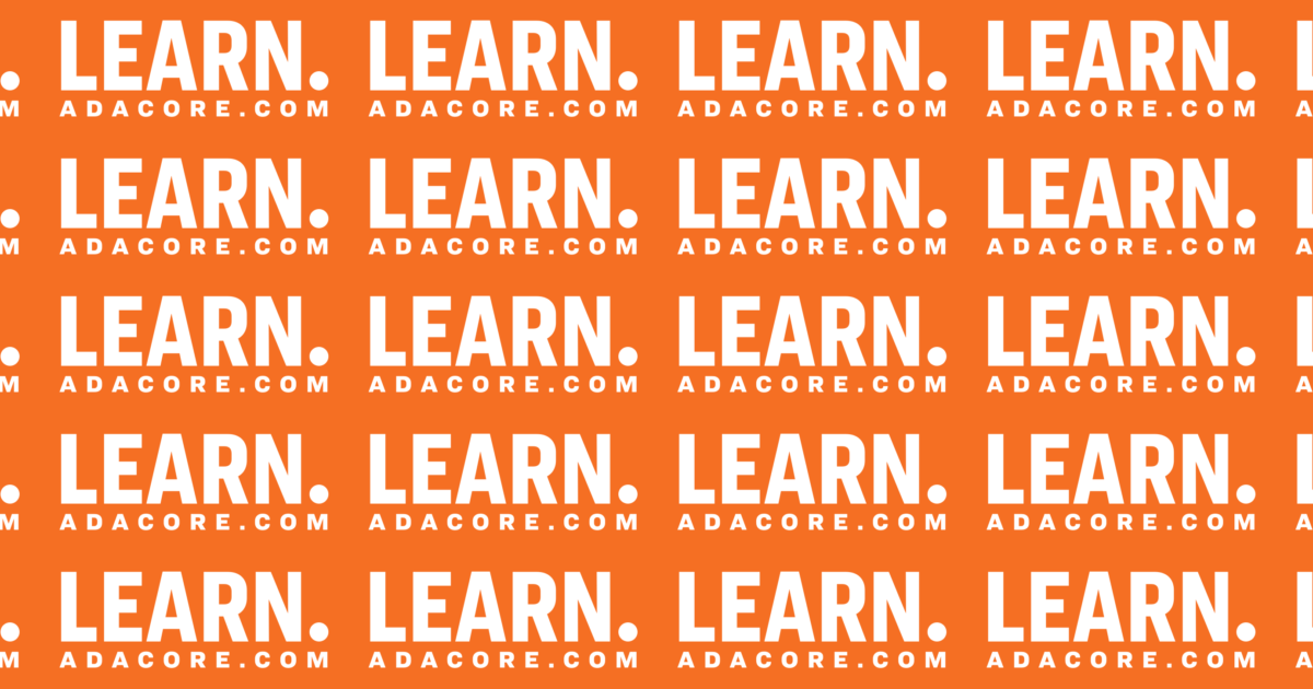 learn.adacore.com: New Advanced Ada contents | AdaCore