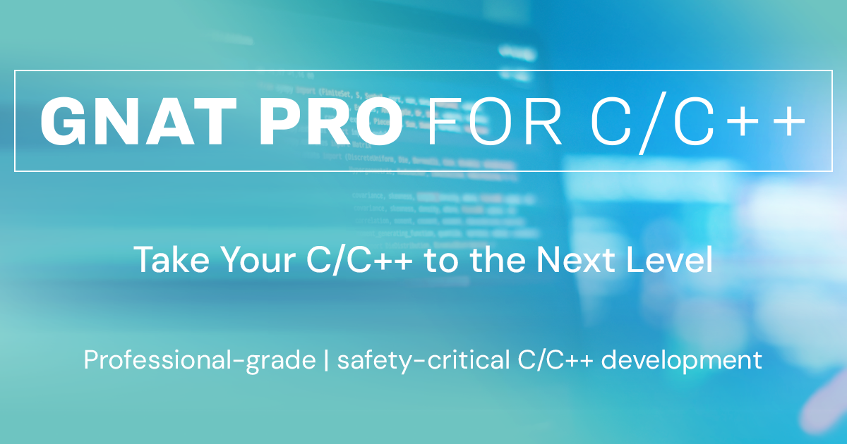 GNAT Pro for C/C++ | AdaCore