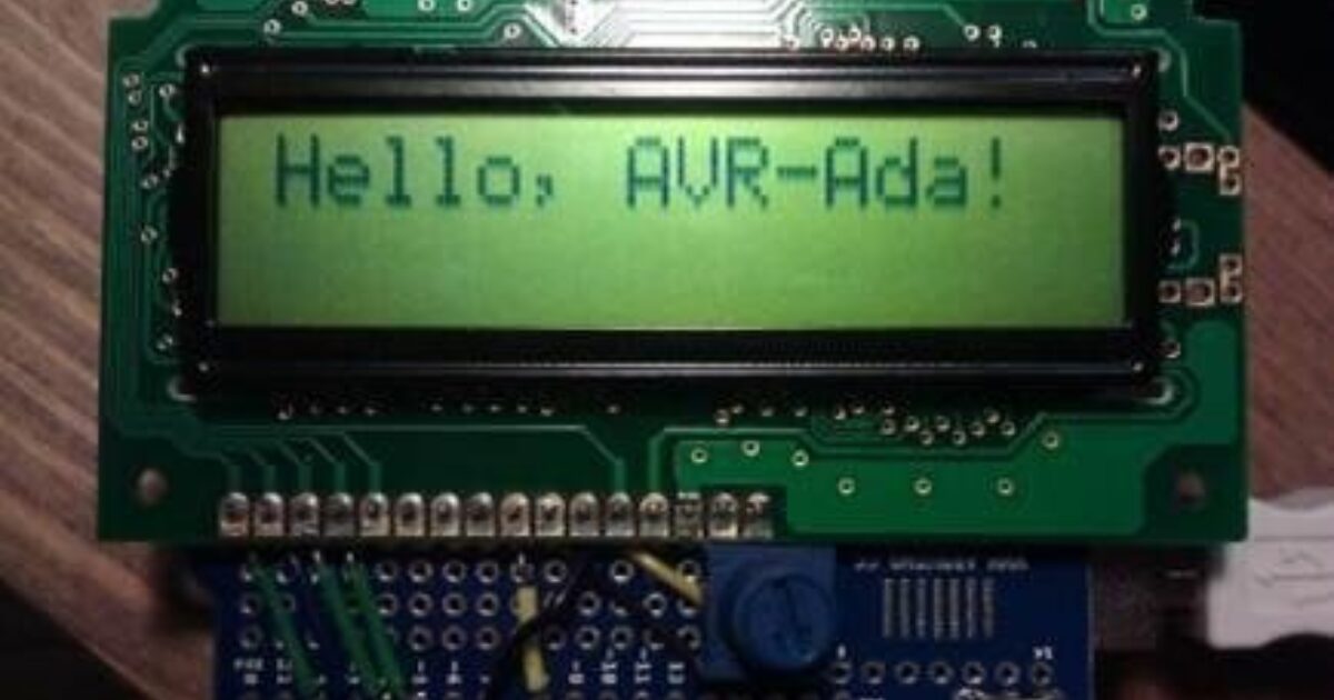 AVR-Ada | AdaCore